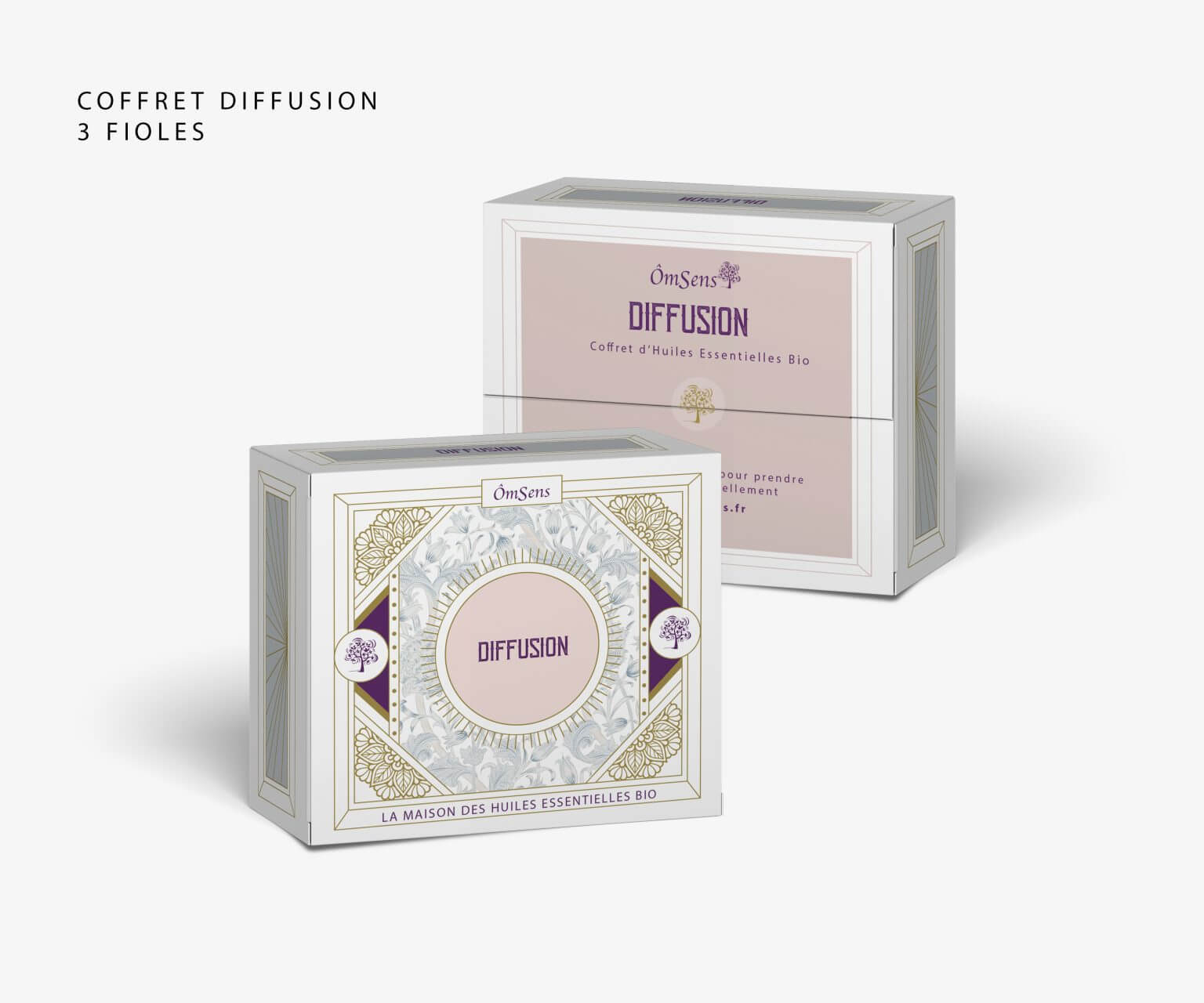 Coffret diffusion idée cadeau parfum d'interieur | Omsens.fr